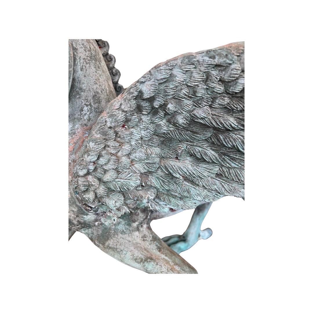 Antique Grand Tour Style Greek Mythological Gryphon Statue Large at 1stDibs