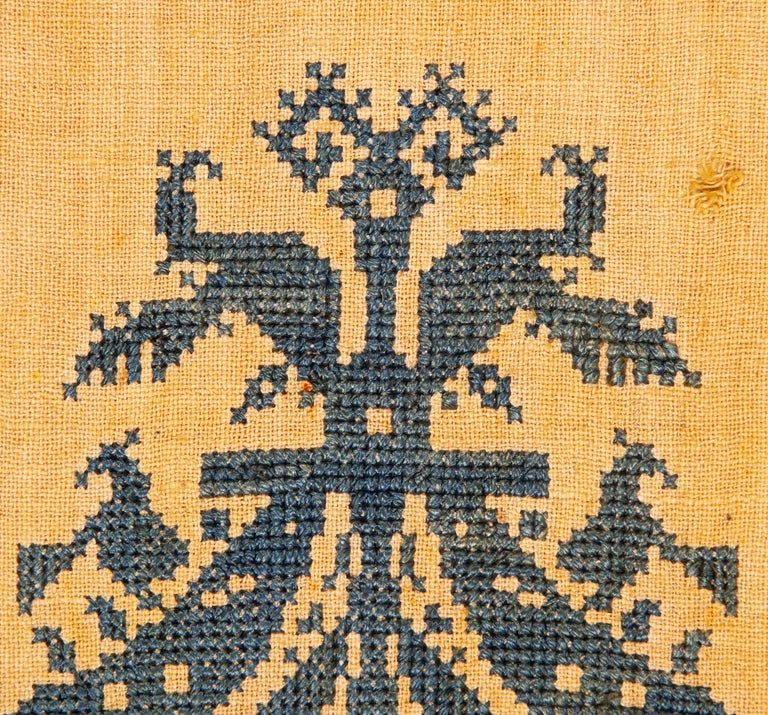 Antique Greek Embroidery from Kos, Early 19th Century at 1stDibs