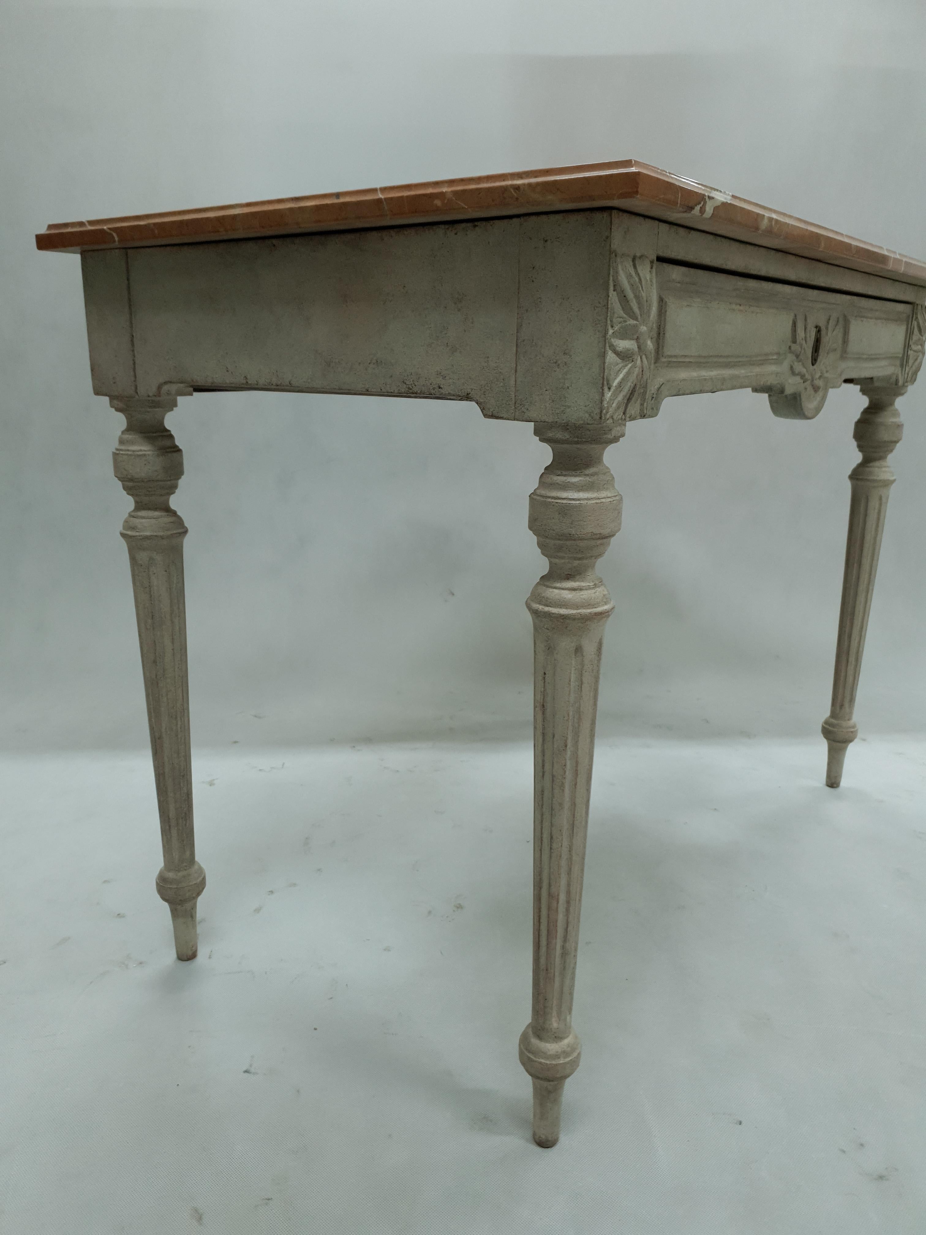 Antique Gustavian Style Table For Sale at 1stDibs
