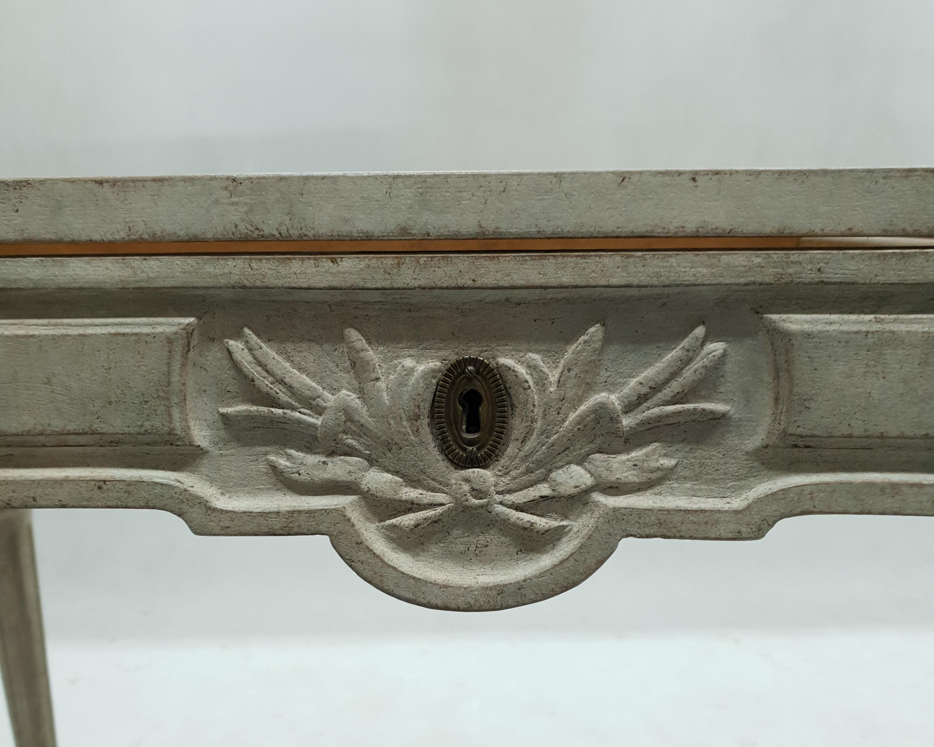 Antique Gustavian Style Table For Sale at 1stDibs