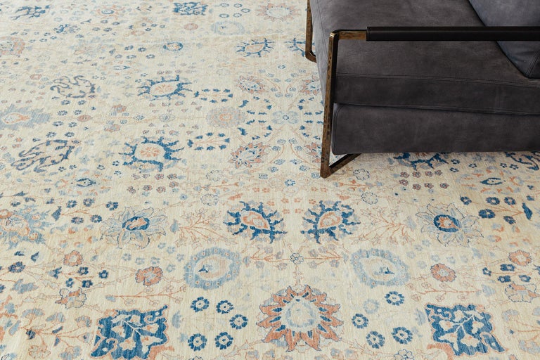 Antique Hajijalili Revival Rug Fable Collection, Price? For Sale at 1stDibs