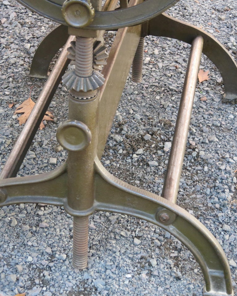 Antique Hamilton Drafting Table Industrial Table For Sale at 1stDibs ...