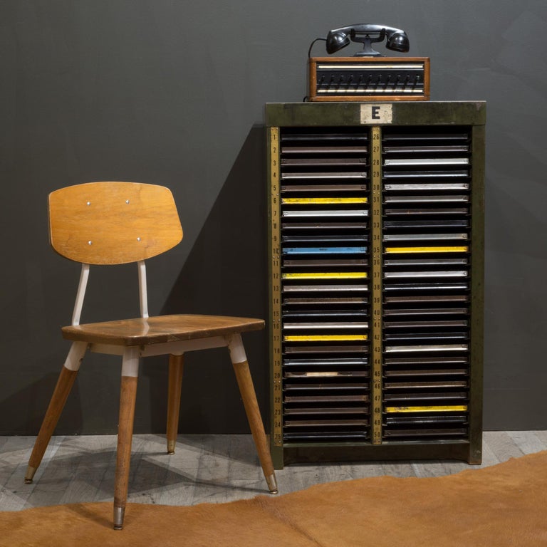 Antique Hamilton Typesetter's Storage Cabinet, c.1920-1930 at 1stDibs