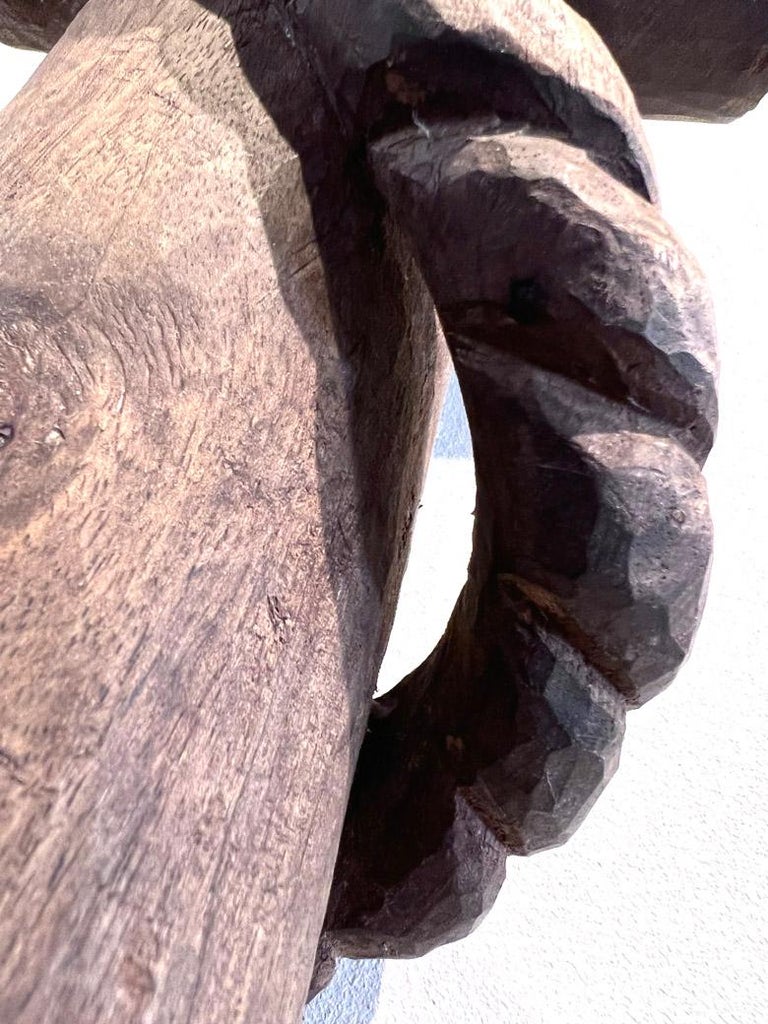 Antique Hand Carved Anchor For Sale at 1stDibs