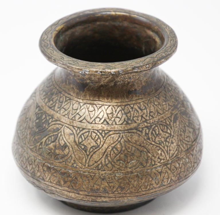 Antique Hand-Hammered Bronze Ceremonial Pot " Lota" from India For Sale ...