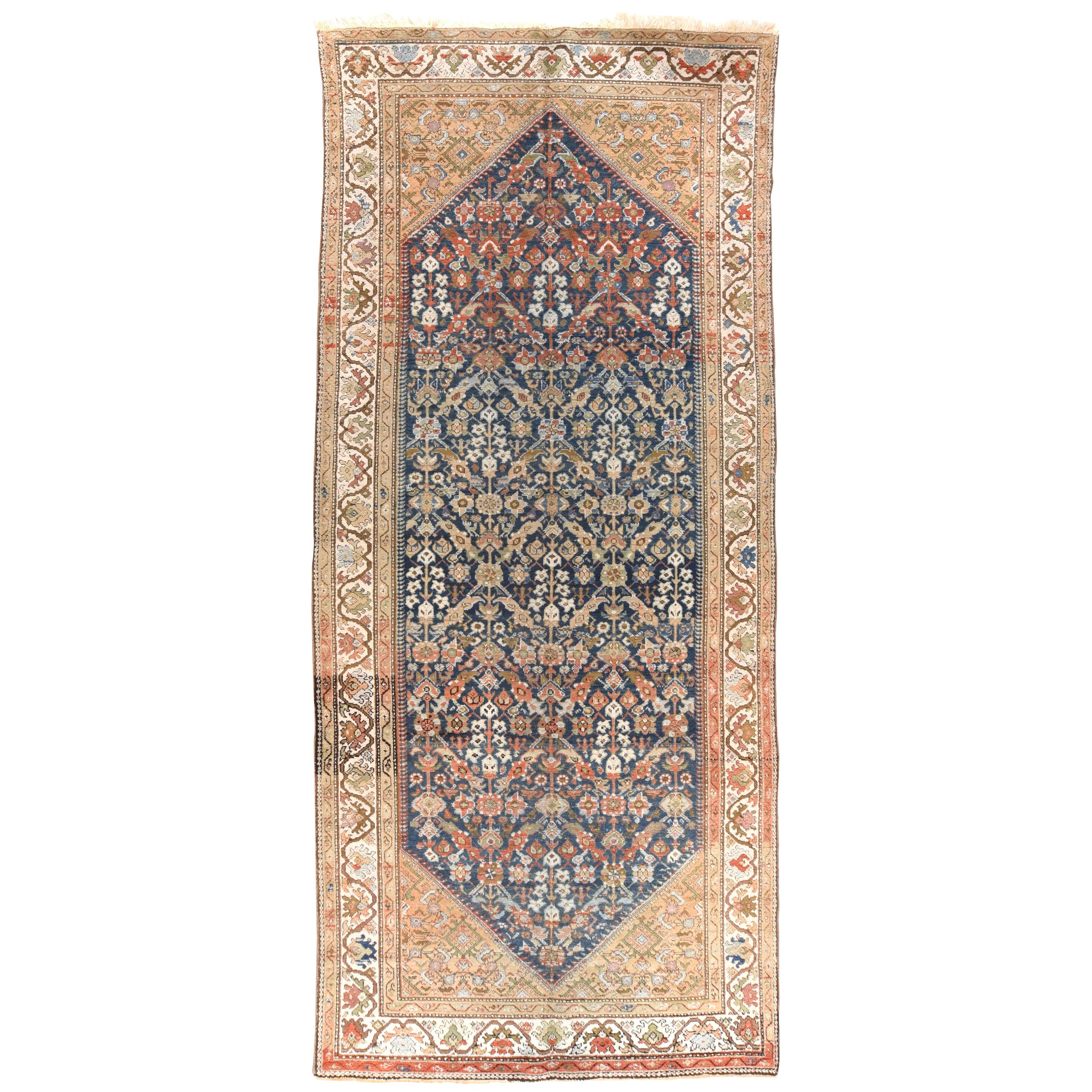 Antique Persian Malayer Long Rug For Sale at 1stDibs