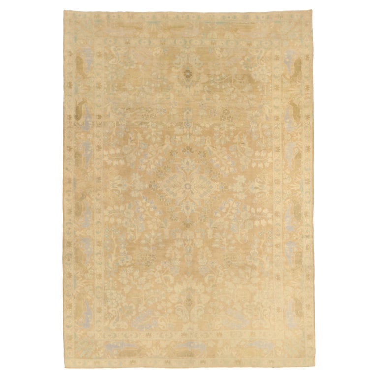 Antique Handmade Persian Rug Malayer Design For Sale at 1stDibs