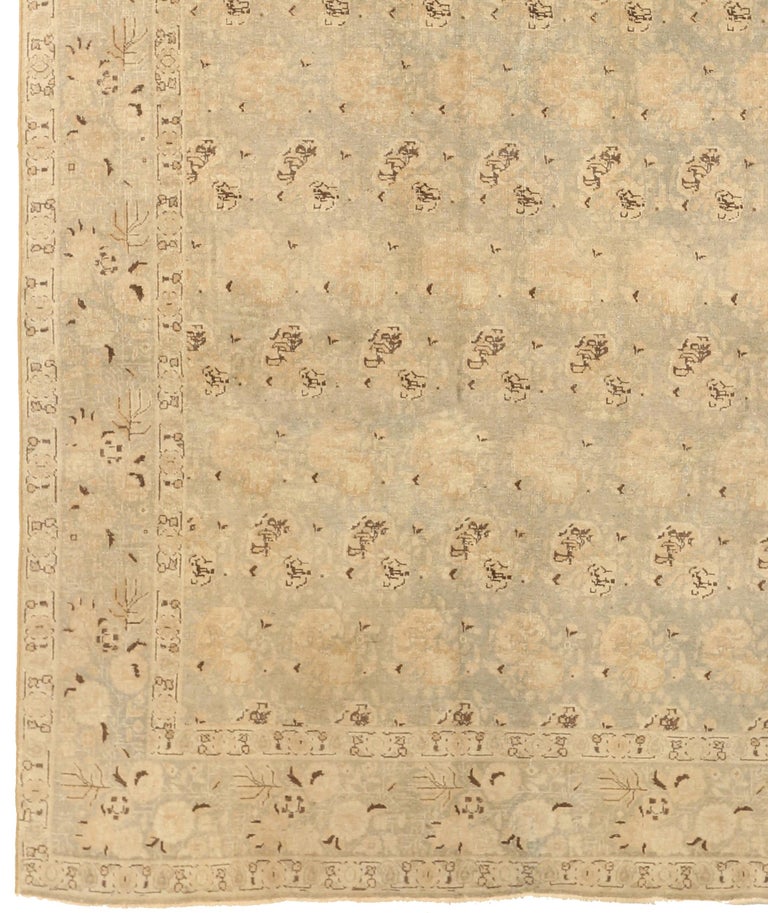 Antique Handmade Persian Rug Tabriz Design For Sale at 1stDibs