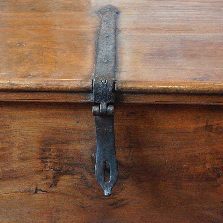 Antique Hardwood Merchant Chest For Sale at 1stdibs