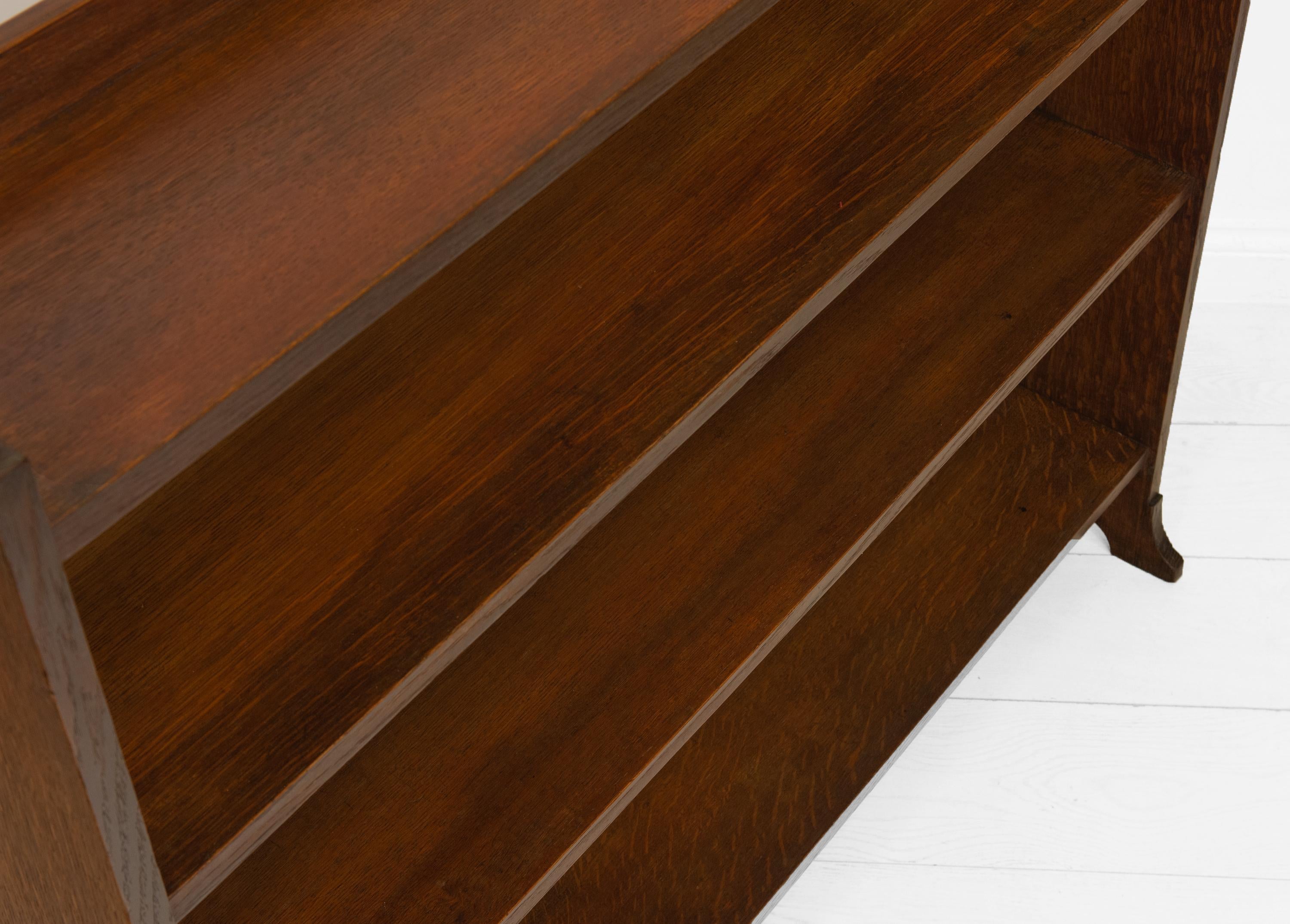 Antique Heals Oak Open 'Cottage Range' Bookcase Circa 1910 For Sale at ...