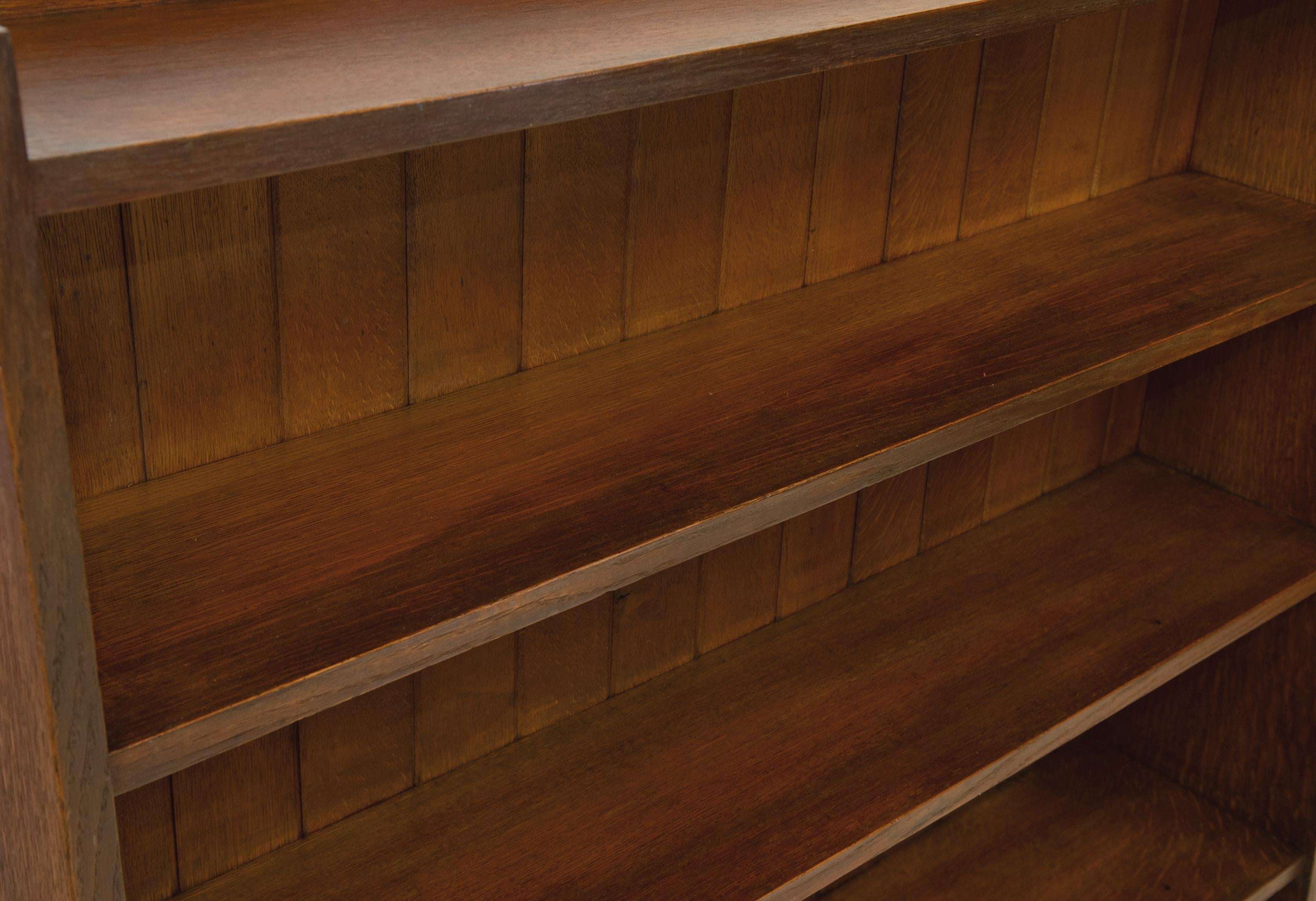 Antique Heals Oak Open 'Cottage Range' Bookcase Circa 1910 For Sale at ...