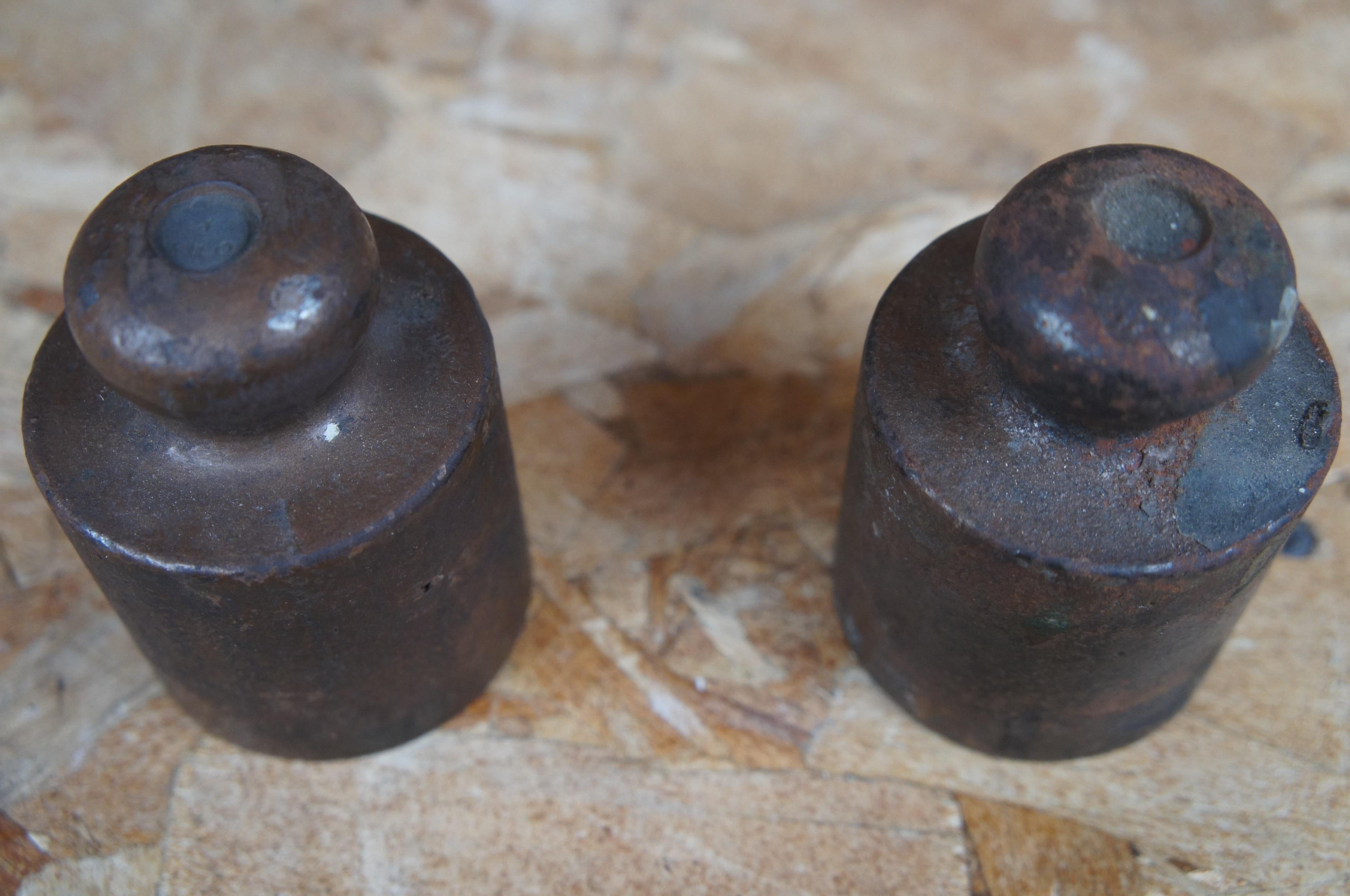 Antique Henry Troemner 5lb Wood Pharmacy Apothecary Weight Balance ...