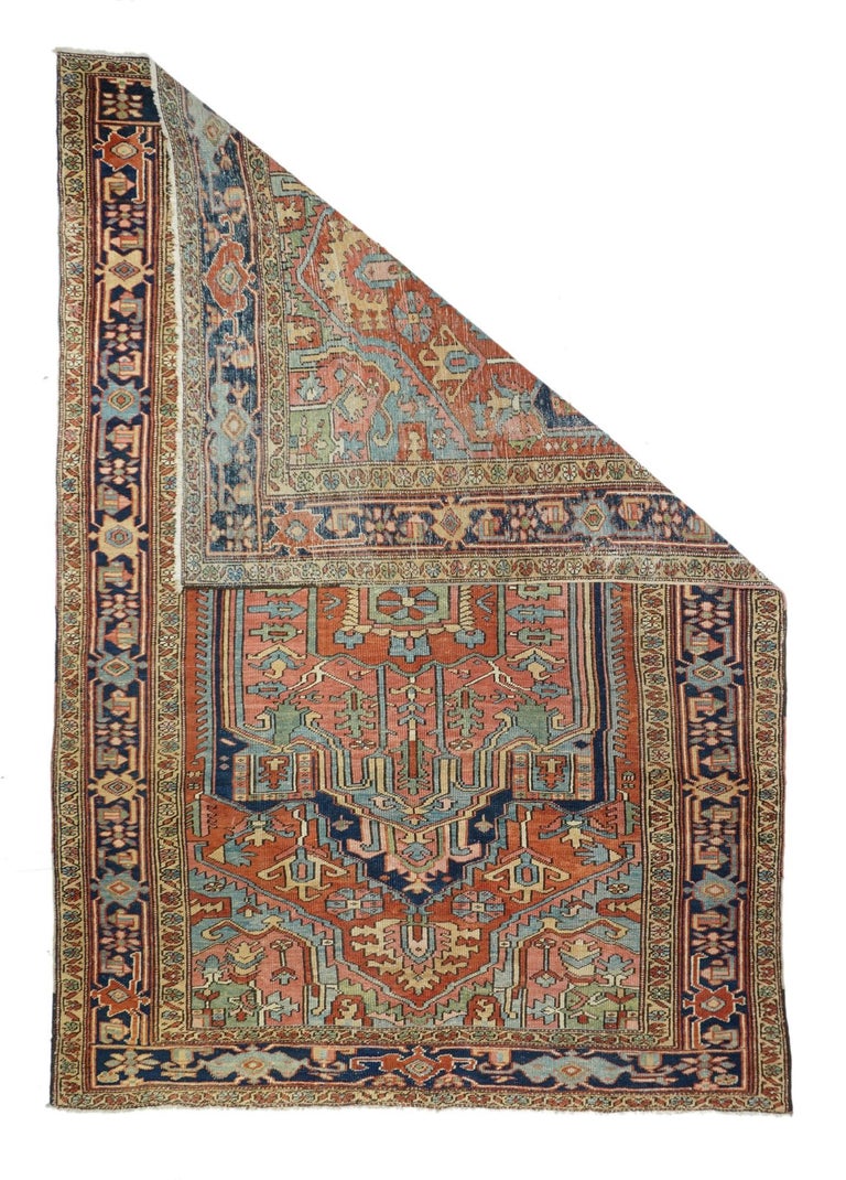 Antique Heriz Rug For Sale at 1stDibs
