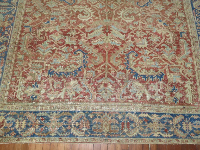 Antique Heriz Rug at 1stDibs