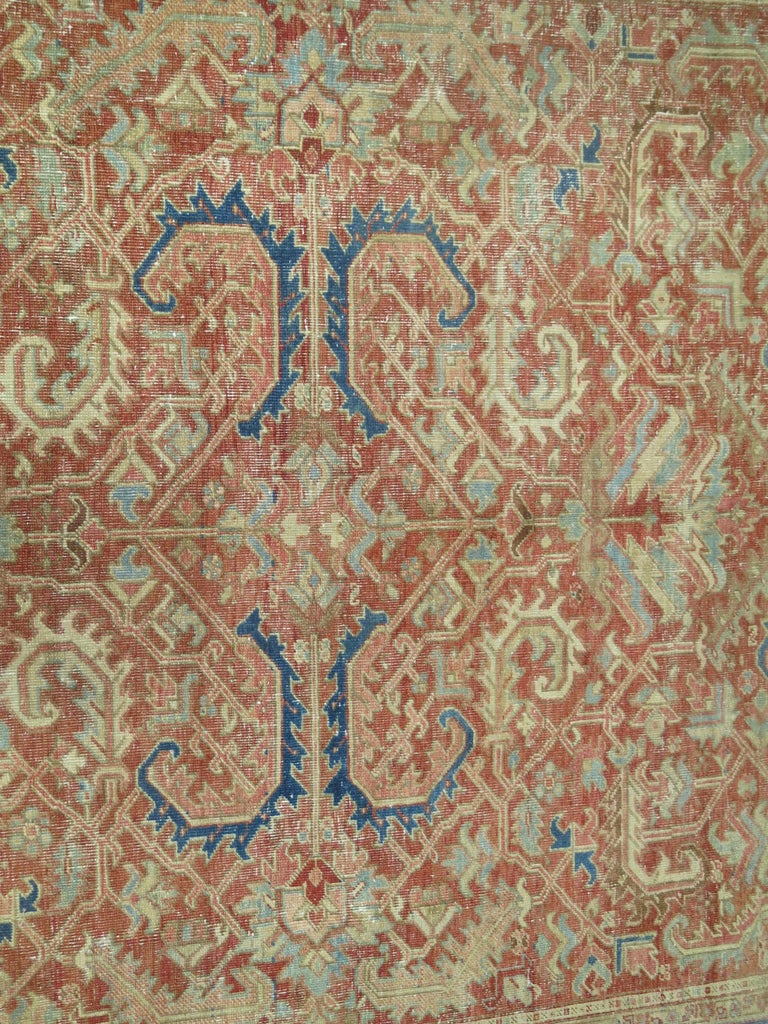 Antique Heriz Rug at 1stDibs
