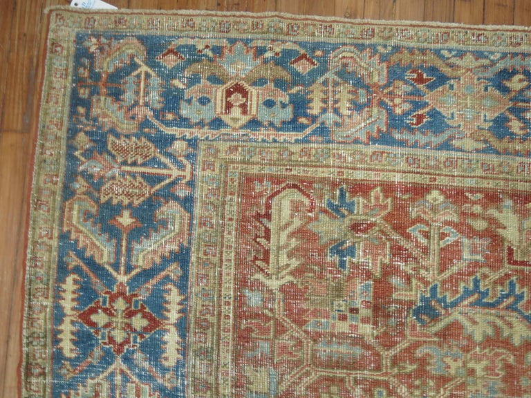 Antique Heriz Rug at 1stDibs