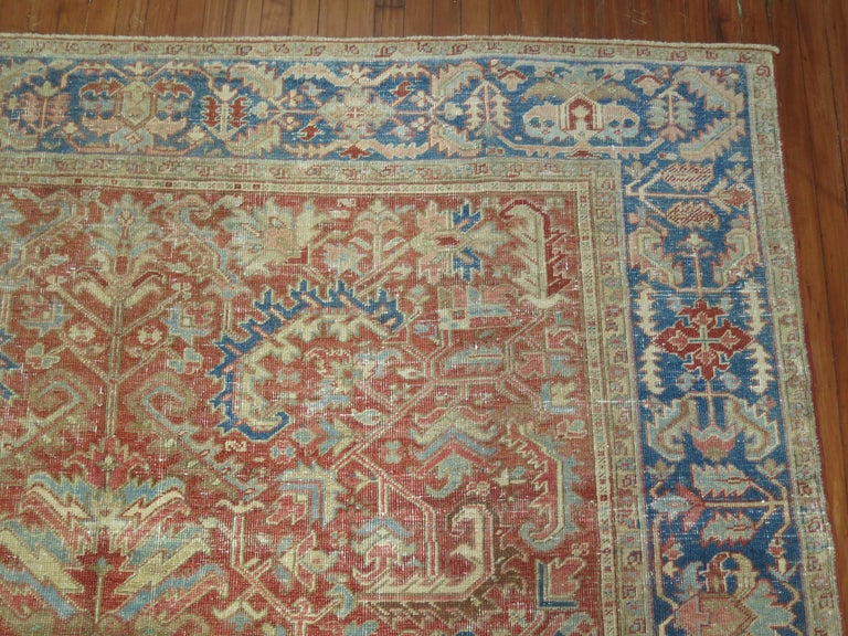 Antique Heriz Rug at 1stDibs