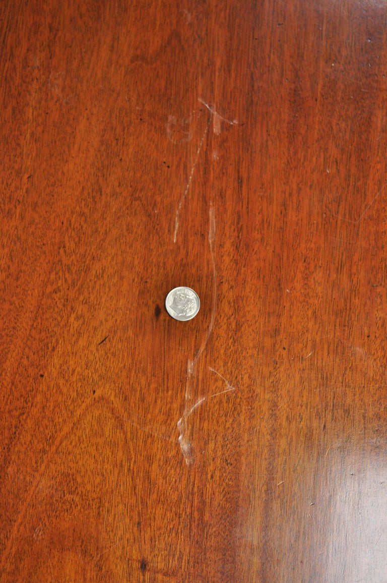 Antique Herts Brothers Edwardian Bronze and Satinwood Inlay Mahogany ...