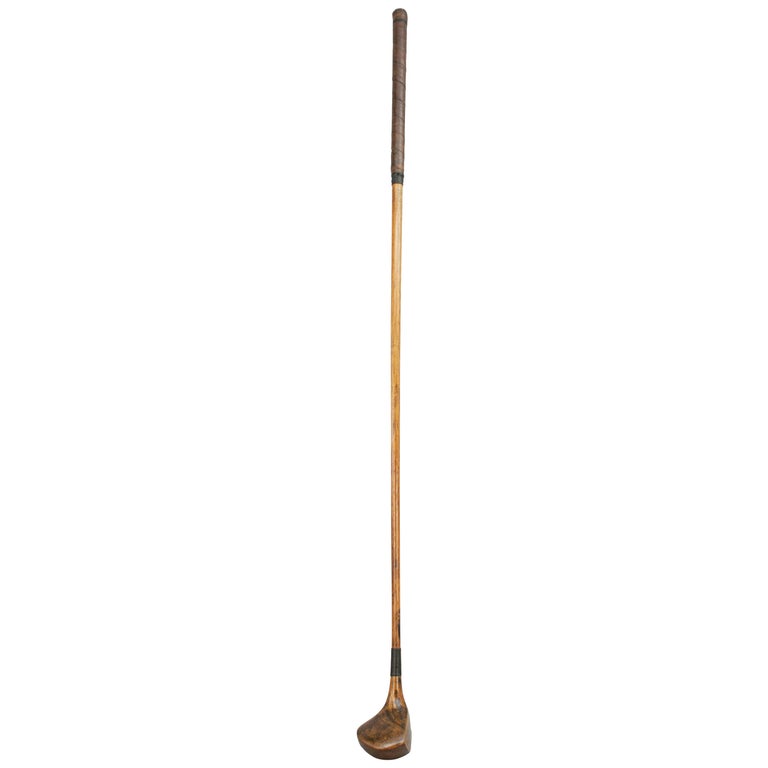 Antique Hickory Golf Club, J. H. Taylor, Cann and Taylor Golf Club at ...