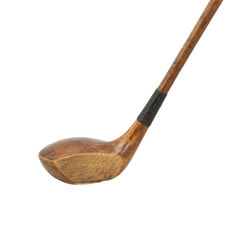 Antique Hickory Golf Club, James B. Halley and Co., Driver at 1stDibs ...