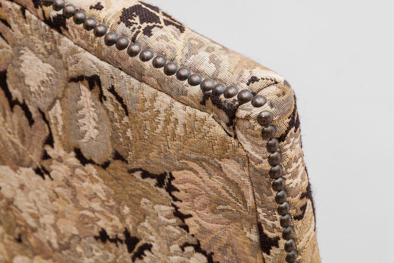 Antique High Back Parlor Chair, France For Sale at 1stDibs