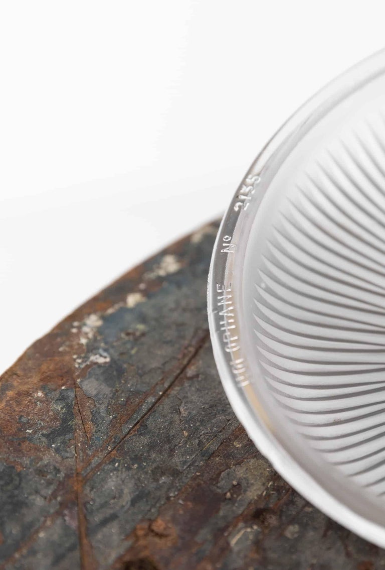 Antique Holophane 'Reflector-Refractor' Prismatic Glass Pendant Light ...