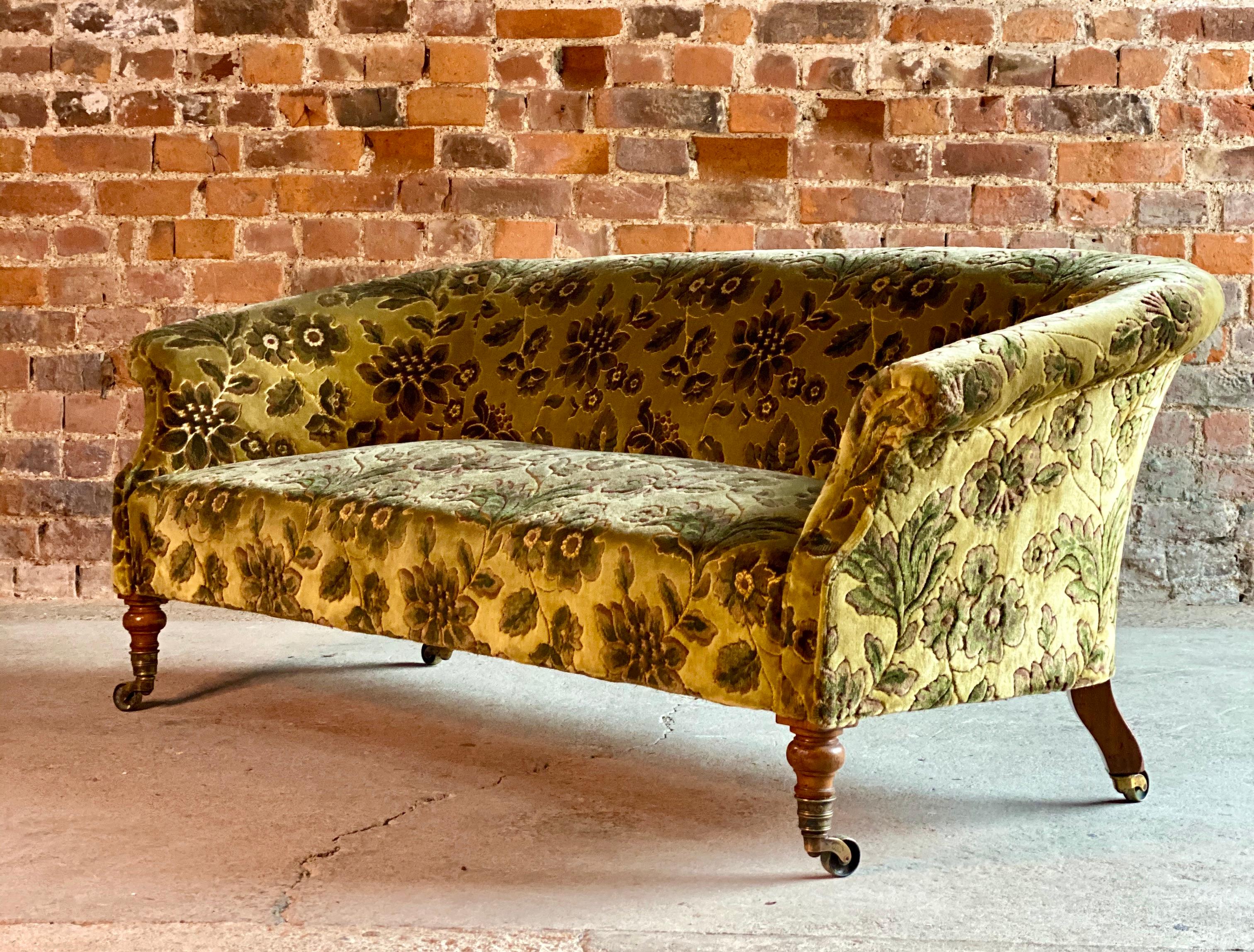 Antique Howard and Sons Sofa Three-Seat, circa 1935 at 1stDibs