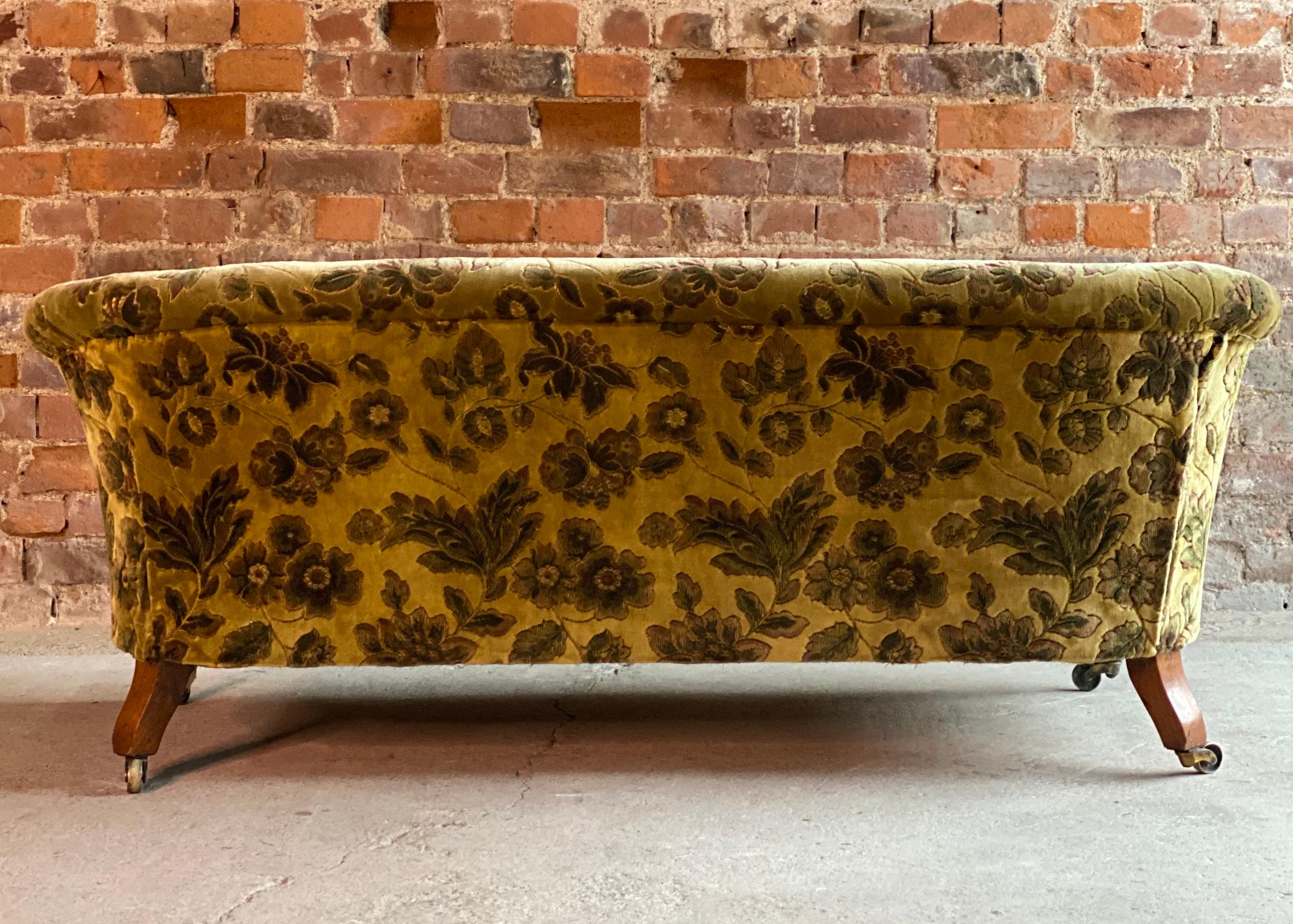 Antique Howard and Sons Sofa Three-Seat, circa 1935 at 1stDibs