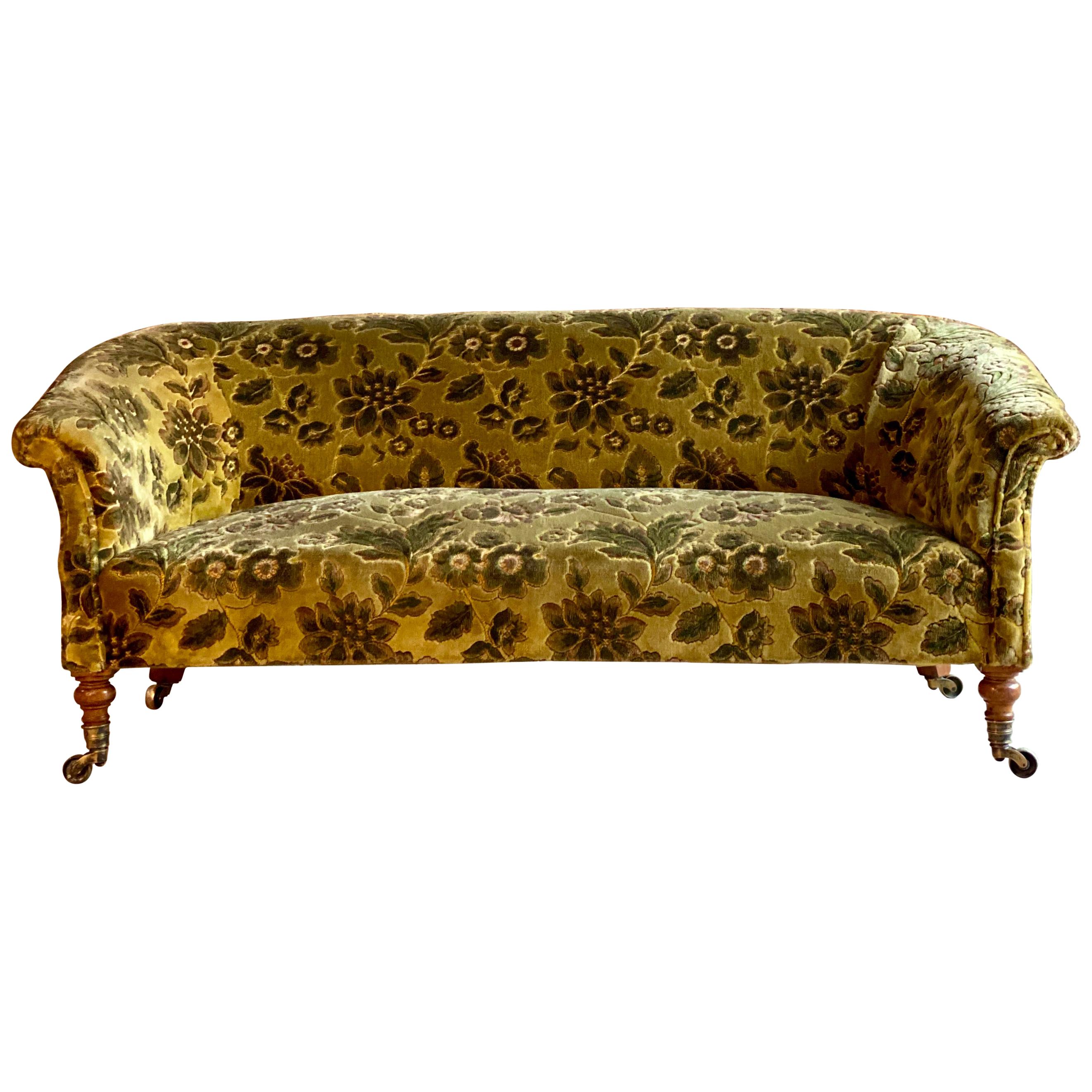 Antique Howard and Sons Sofa Three-Seat, circa 1935 at 1stDibs