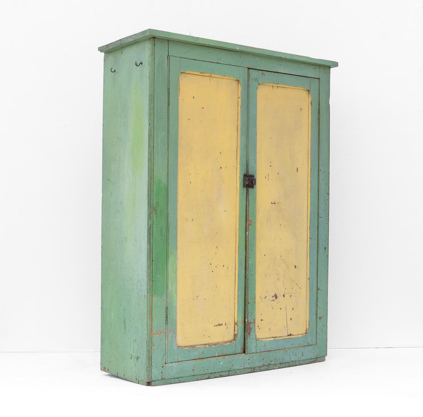 Antique Hungarian Painted Cupboard, Early 20th Century Cabinet For Sale ...