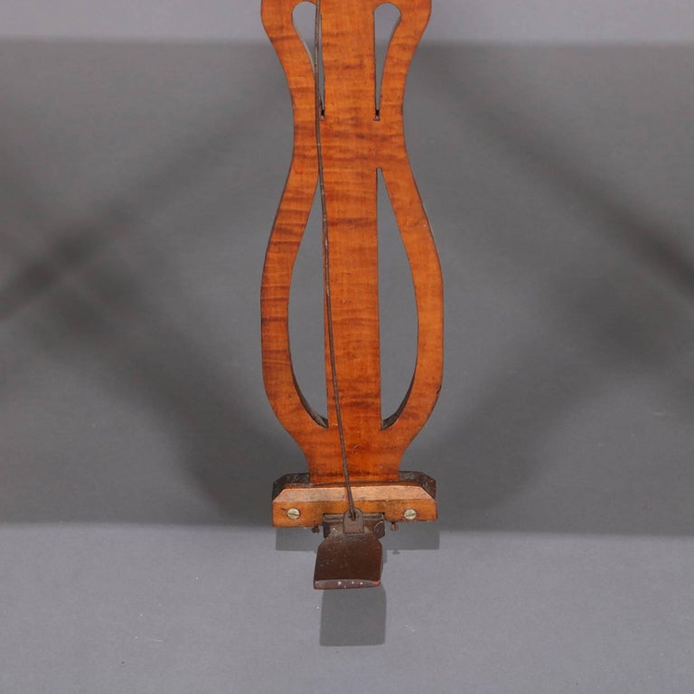 Antique Hungarian Satinwood Floor Model Cymbalom Hammer Dulcimer, circa ...