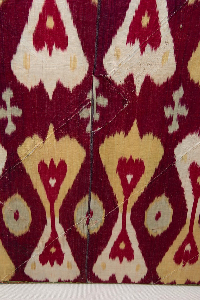 Silk IKAT Panel For Sale at 1stDibs