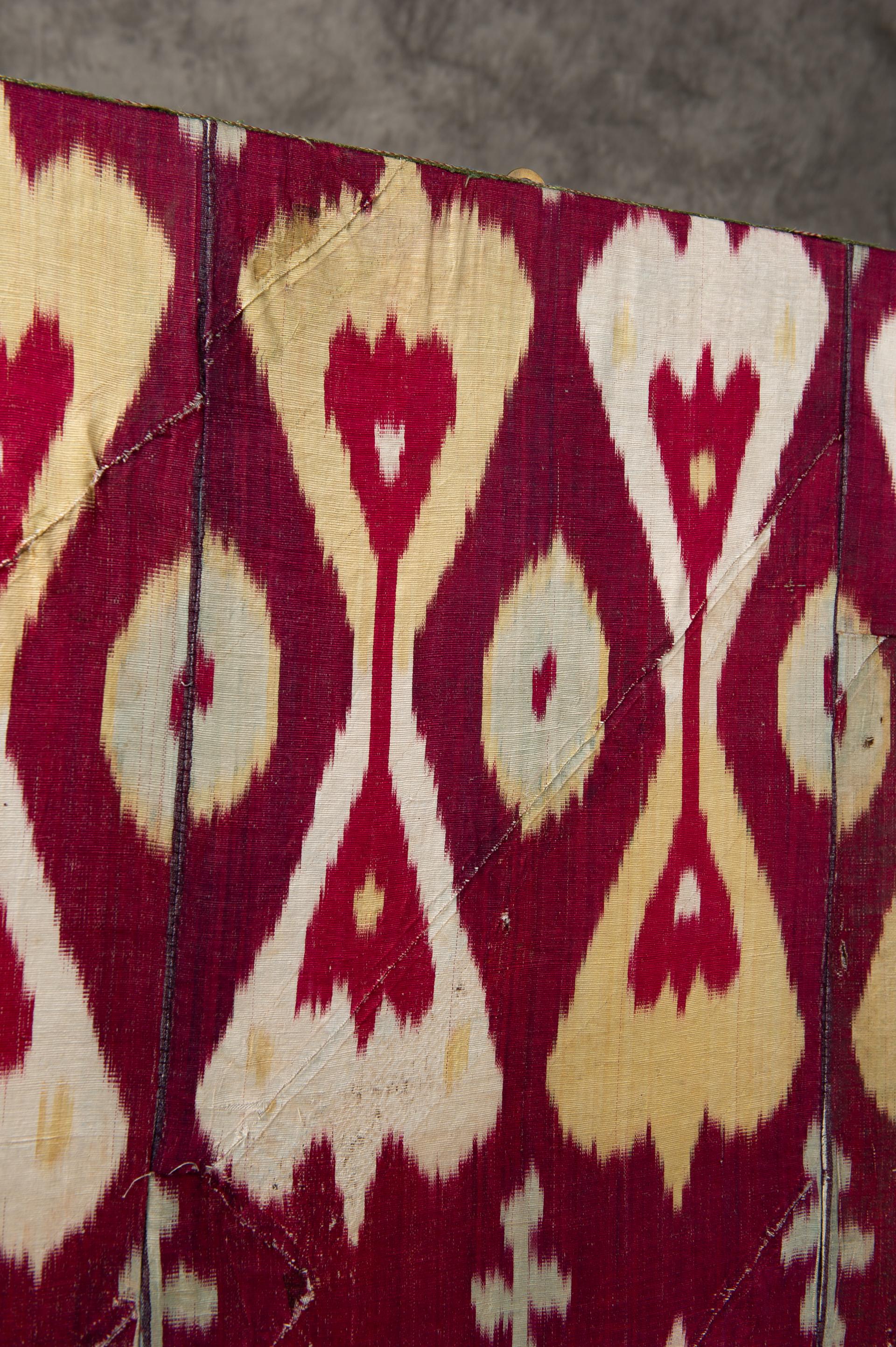 Silk IKAT Panel For Sale at 1stDibs