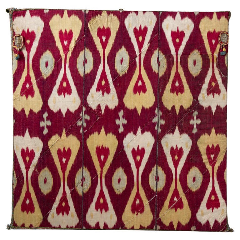 Silk IKAT Panel For Sale at 1stDibs