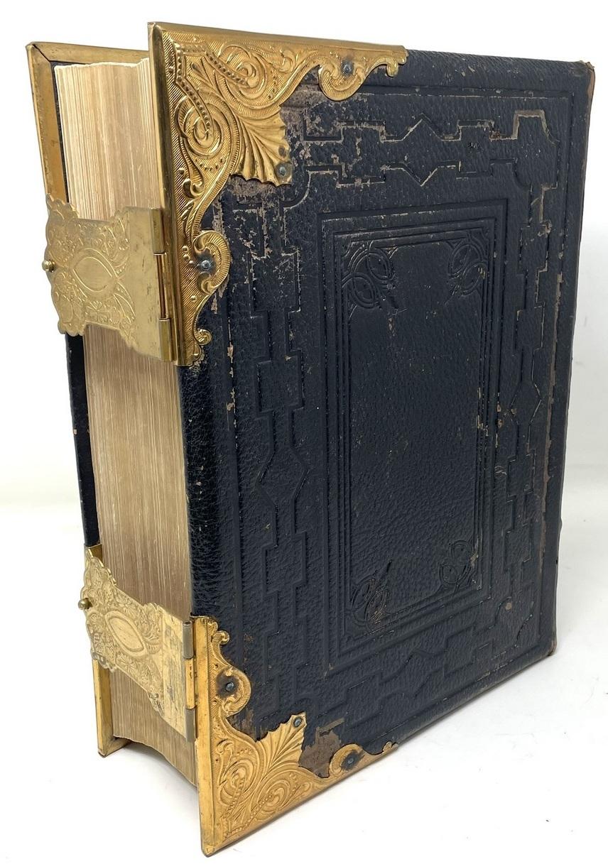 Antique Illustrated Catholic Religious National Family Bible Cassells ...