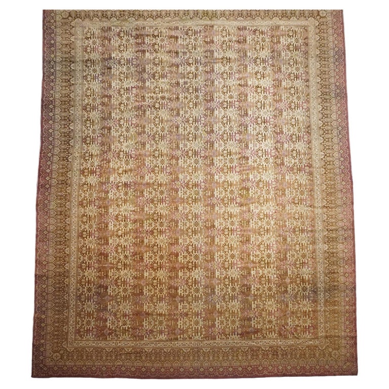 Antique Indian Agra, circa 1890 For Sale at 1stDibs