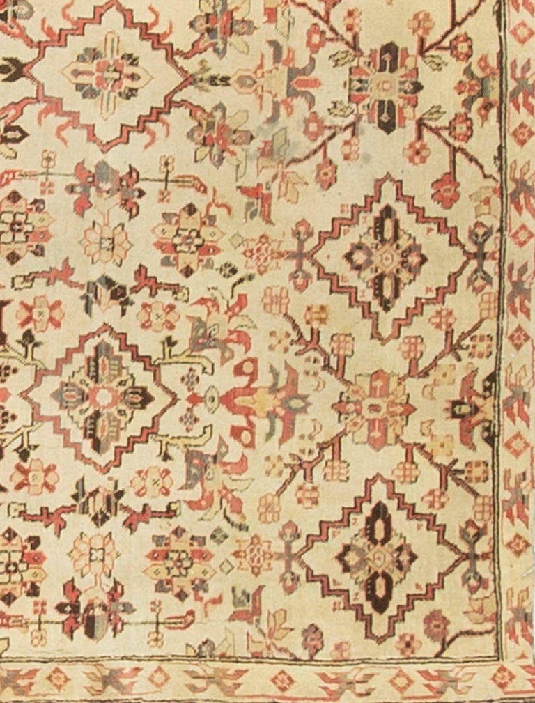 Antique circa 1880 Indian Agra Fragment, Area Rug 5'x6'10" For Sale at ...