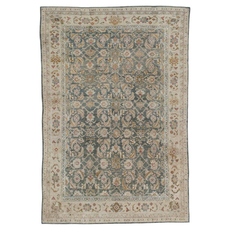 Antique Indian Agra Herati Design Rug For Sale at 1stDibs