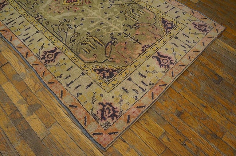 Antique Indian Agra Rug For Sale at 1stDibs