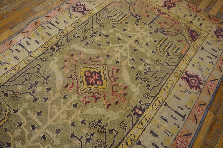 Antique Indian Agra Rug For Sale at 1stDibs