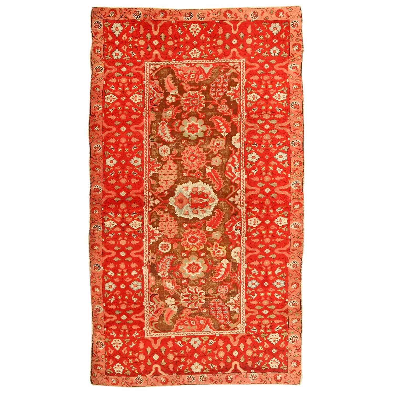 Antique Indian Agra Carpet For Sale at 1stDibs