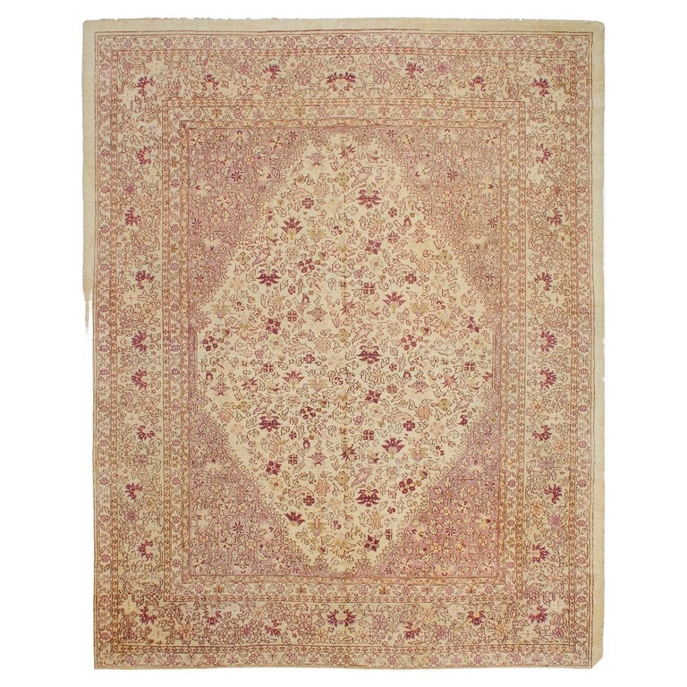 Antique Indian Amritsar Carpet For Sale at 1stDibs