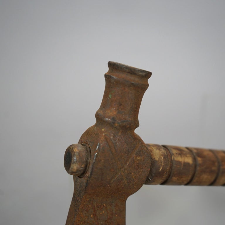 Antique Indian Carved Hatchet Form Peace Pipe 19th C For Sale at ...