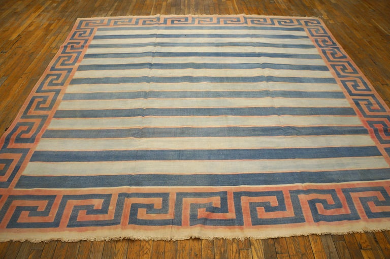 Antique Indian Dhurrie Rug at 1stDibs | indian dhurrie rugs, antique ...