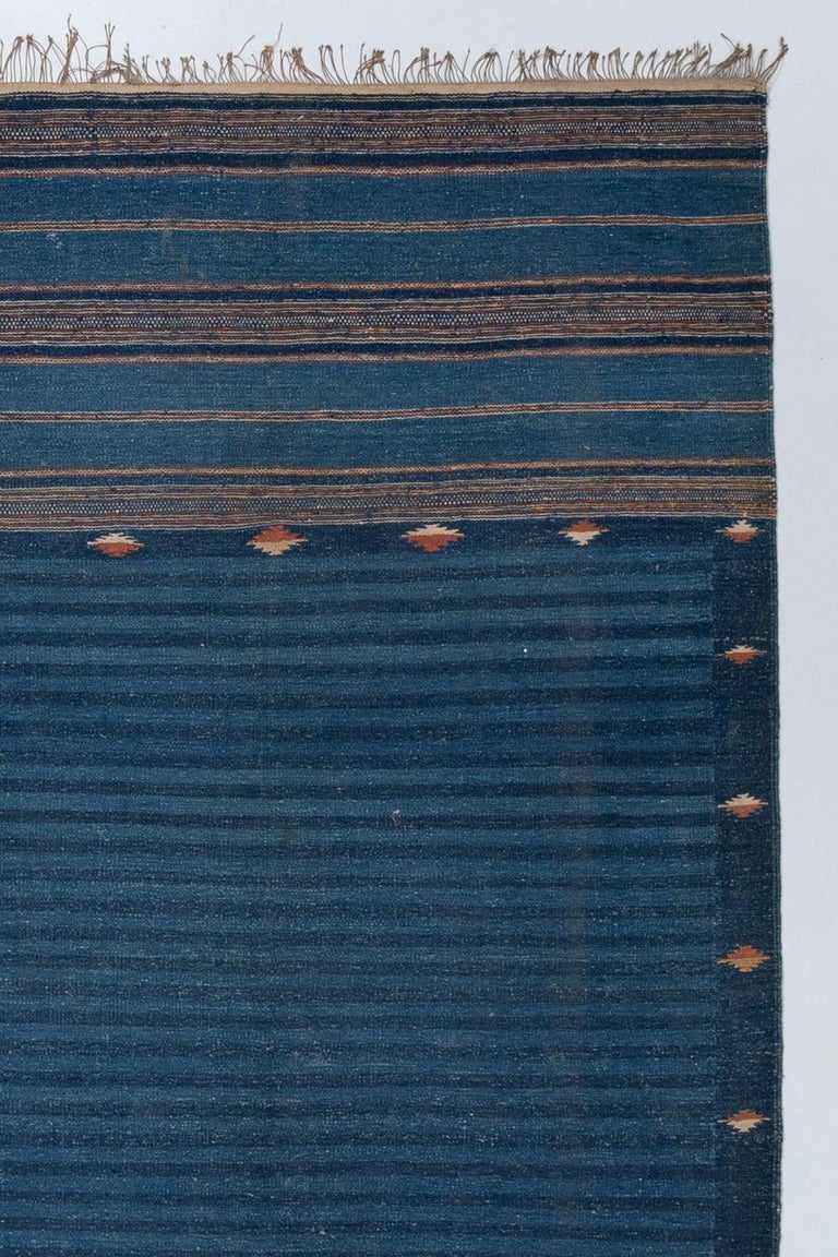 Antique Indian Dhurrie Rug For Sale at 1stDibs