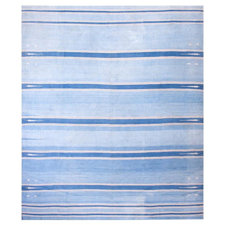 Antique Indian Dhurrie Rug at 1stDibs