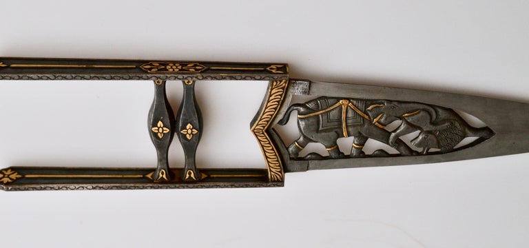 Antique Indian Katar Push Dagger, 19th Century For Sale at 1stDibs