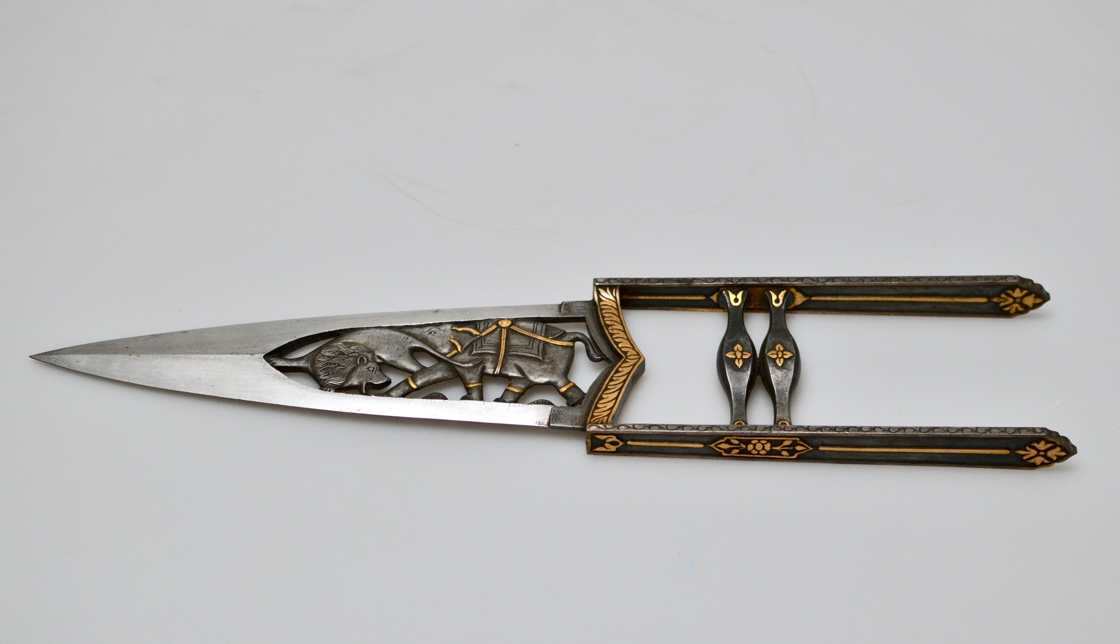 Antique Indian Katar Push Dagger, 19th Century For Sale at 1stDibs