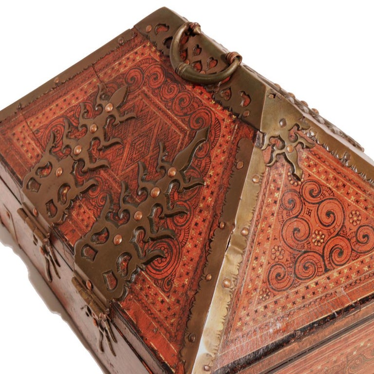 Antique Indian Kerala Dowry Box, Malabar, Northern Kerala at 1stDibs