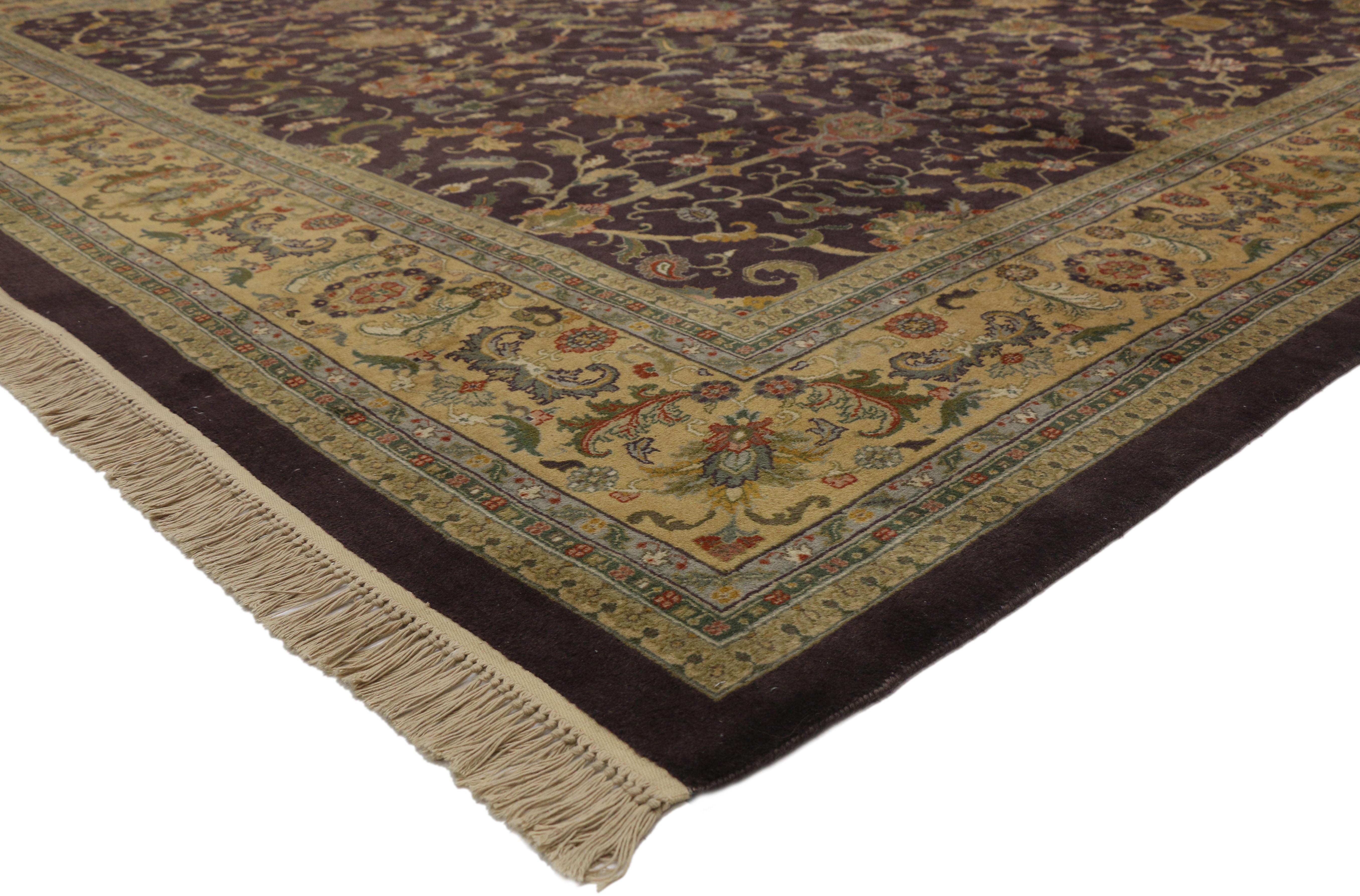 Antique Indian Palace Size Rug with Luxe Venetian Renaissance Style For ...